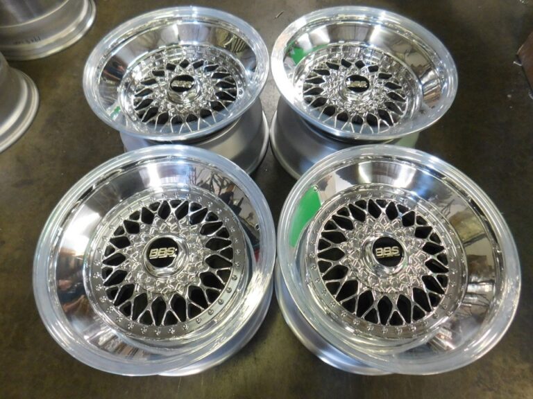 18" BBS RS (Full Polished) Triple Step - 5x114.3 | Wetmore Wheels
