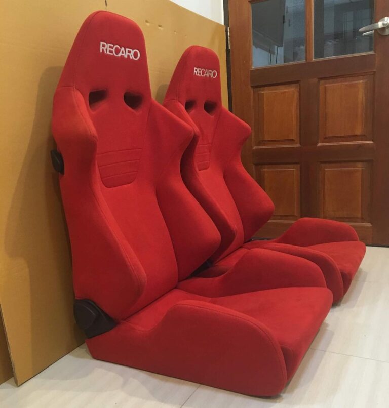 X2 Original RECARO SR6 Red Seats. | Wetmore Wheels